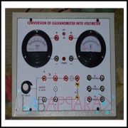 Conversion of galvanometer into voltmeter-Scientific Instruments - Supplier